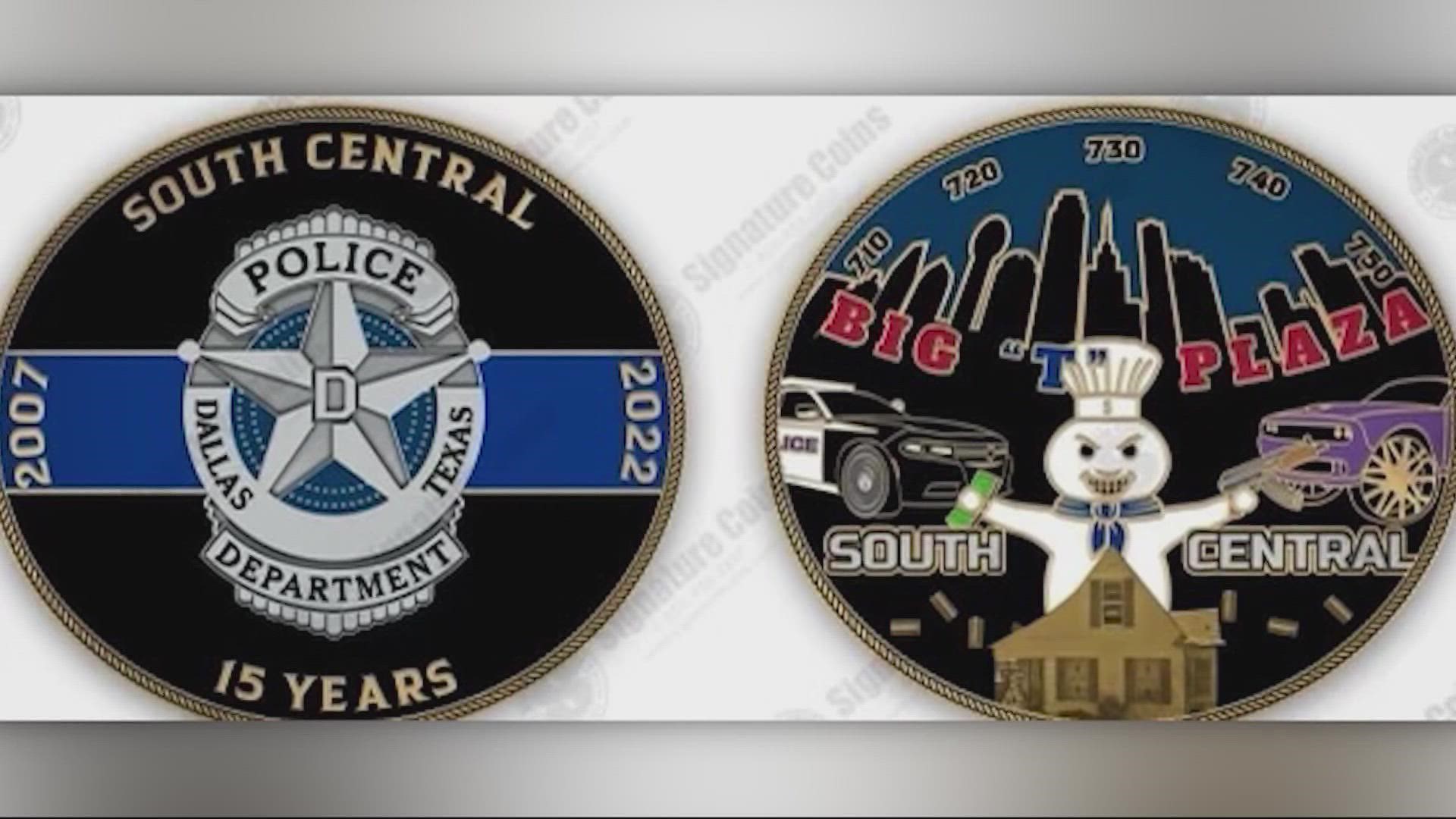 Dallas police officer created racist Doughboy 'challenge' coin ...
