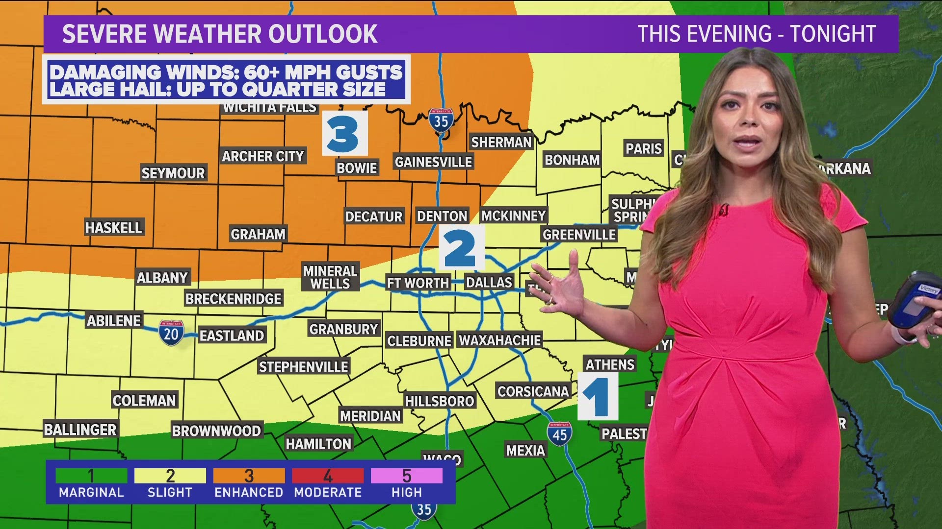DFW WEATHER: Strong storms are expected tonight. A few could be severe ...