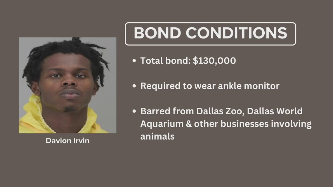 Man jailed in Dallas Zoo monkey case bond set at $130K | wfaa.com