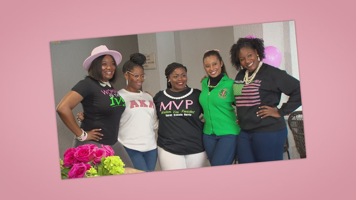 'Women can lead': North Texans celebrate history as Kamala Harris is ...