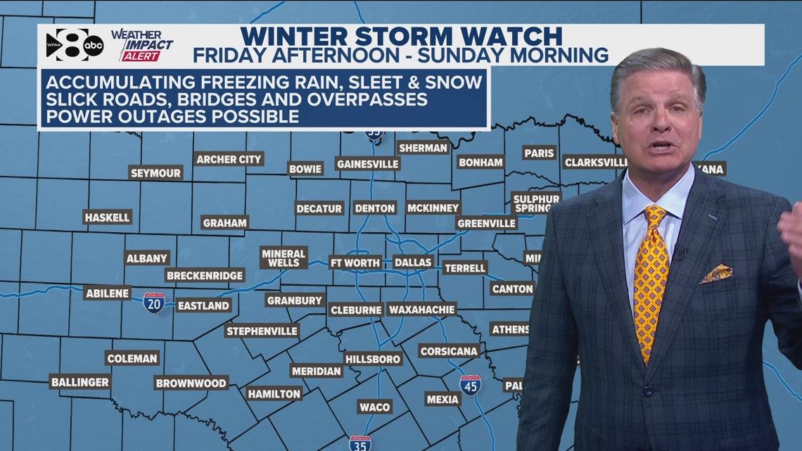 DFW weather: Latest winter storm forecast | wfaa.com