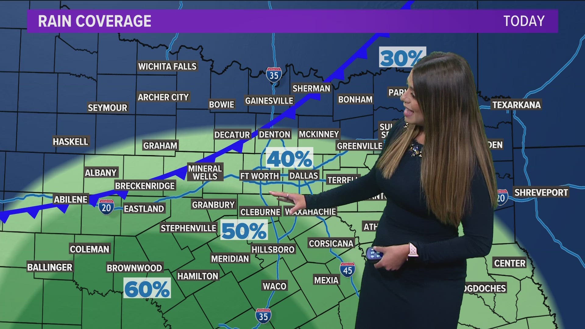 DFW Weather: Cold front bringing some rain to North Texas | wfaa.com