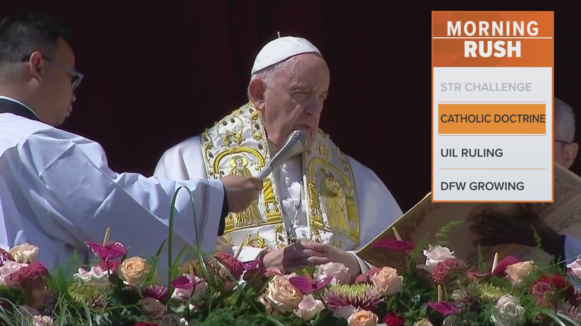 Pope Francis says trans Catholics can be baptized | wfaa.com