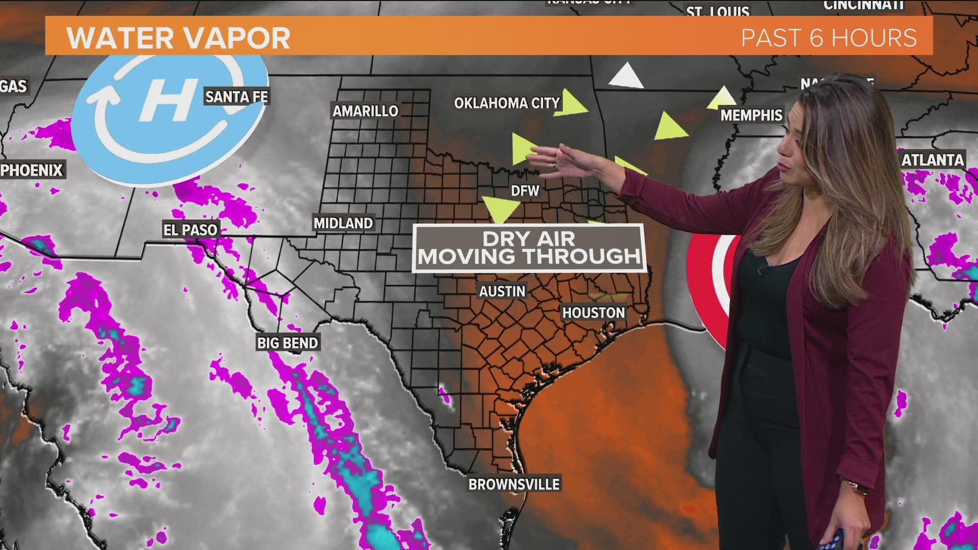 DFW weather: Why dry air will make it feel more like fall | wfaa.com