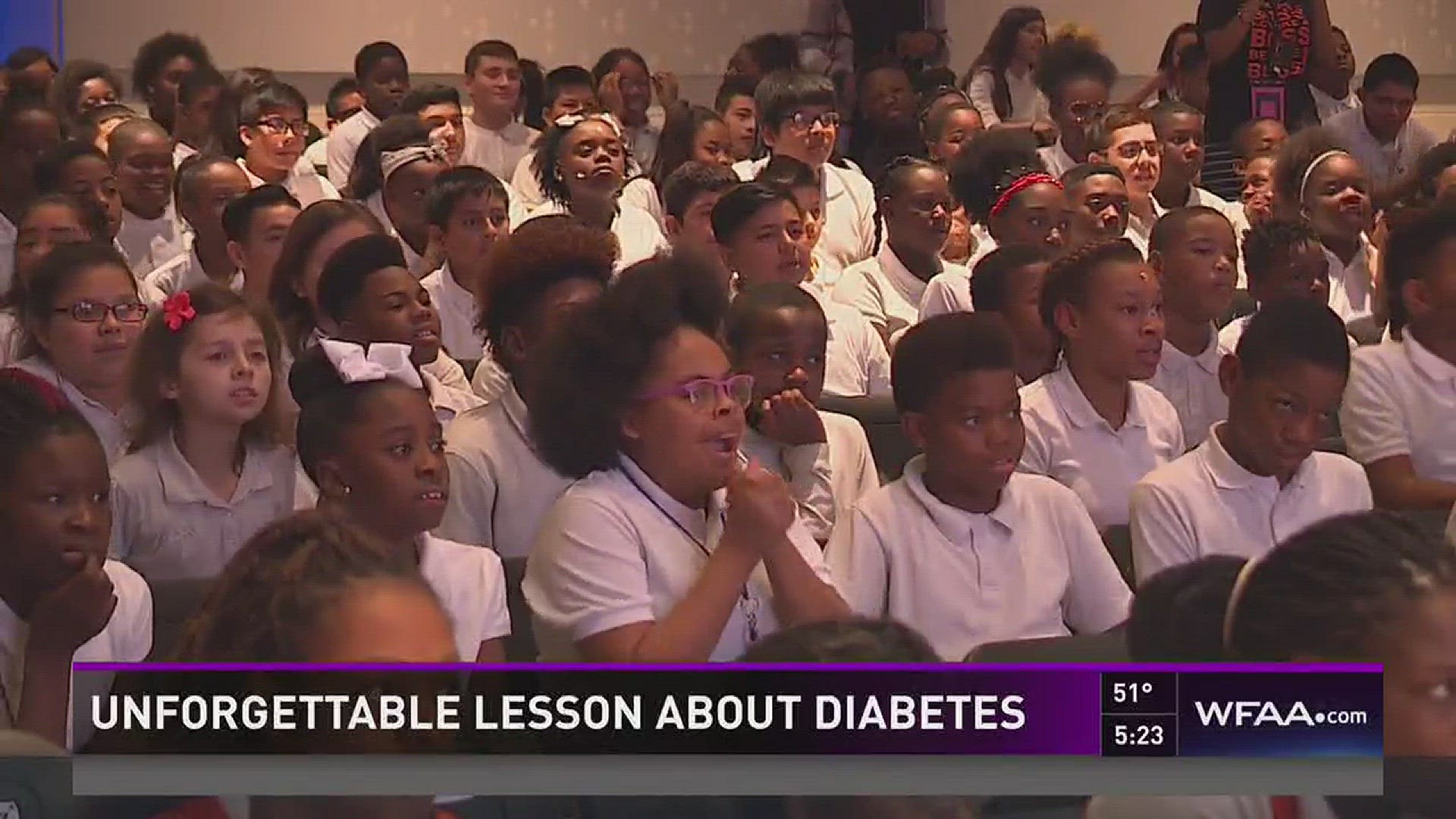 Rapper breaks from tour to promote diabetes awareness at Dallas school ...