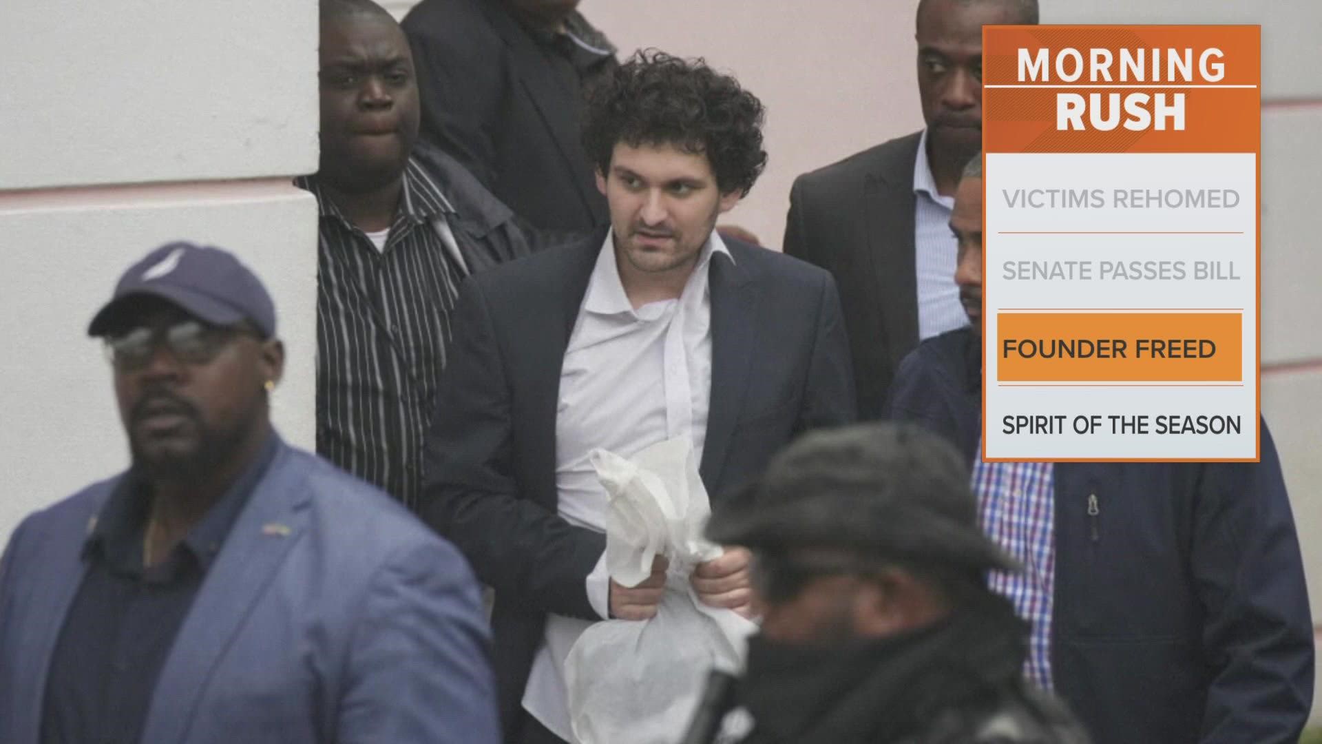 FTX founder allowed $250M bond, house arrest in Palo Alto | wfaa.com