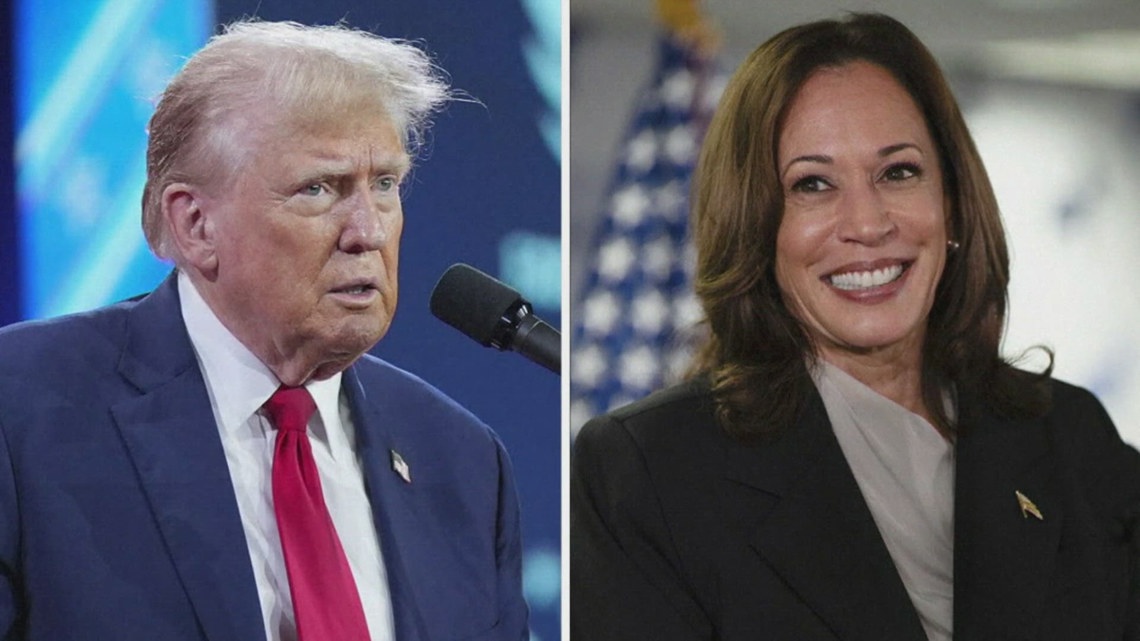 Polls Show Race Tightening Between Kamala Harris And Donald Trump