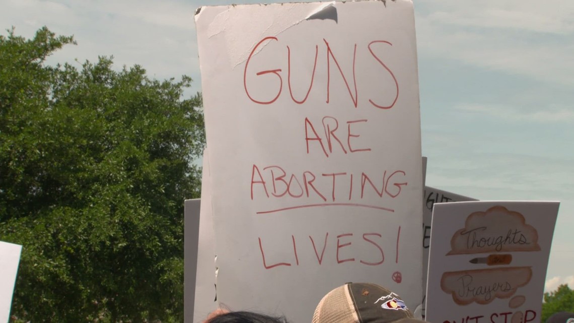 Protesters still rallying to demand action one week after Allen mass ...