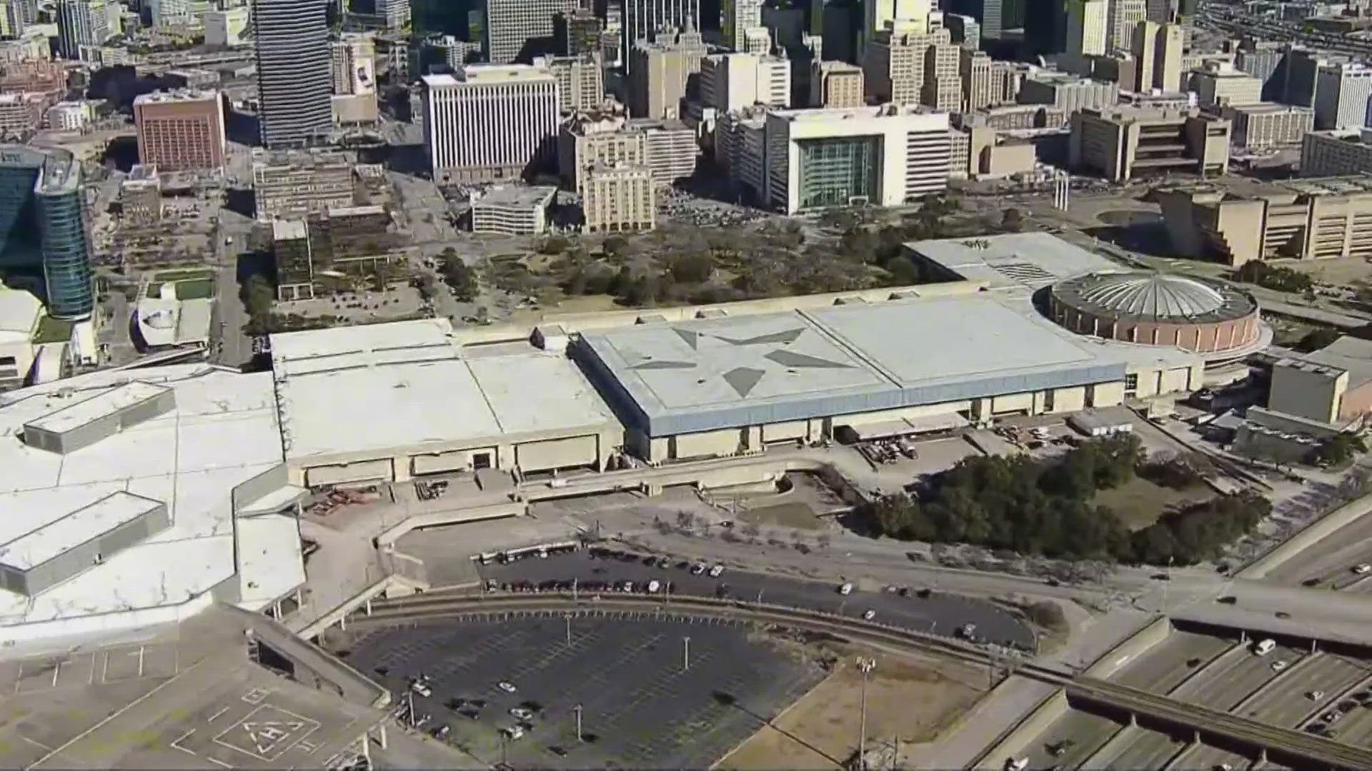 Crews to meet major milestone in Dallas Convention Center ...