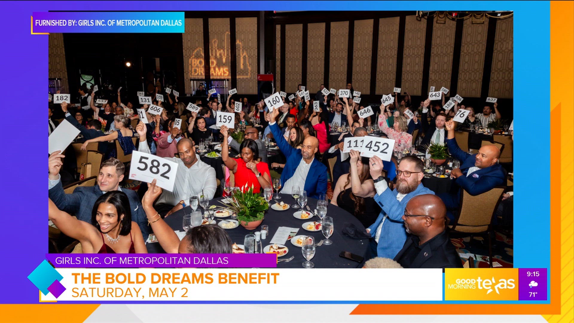 A preview of Girls Inc. of Metropolitan Dallas' Bold Dreams Benefit ...