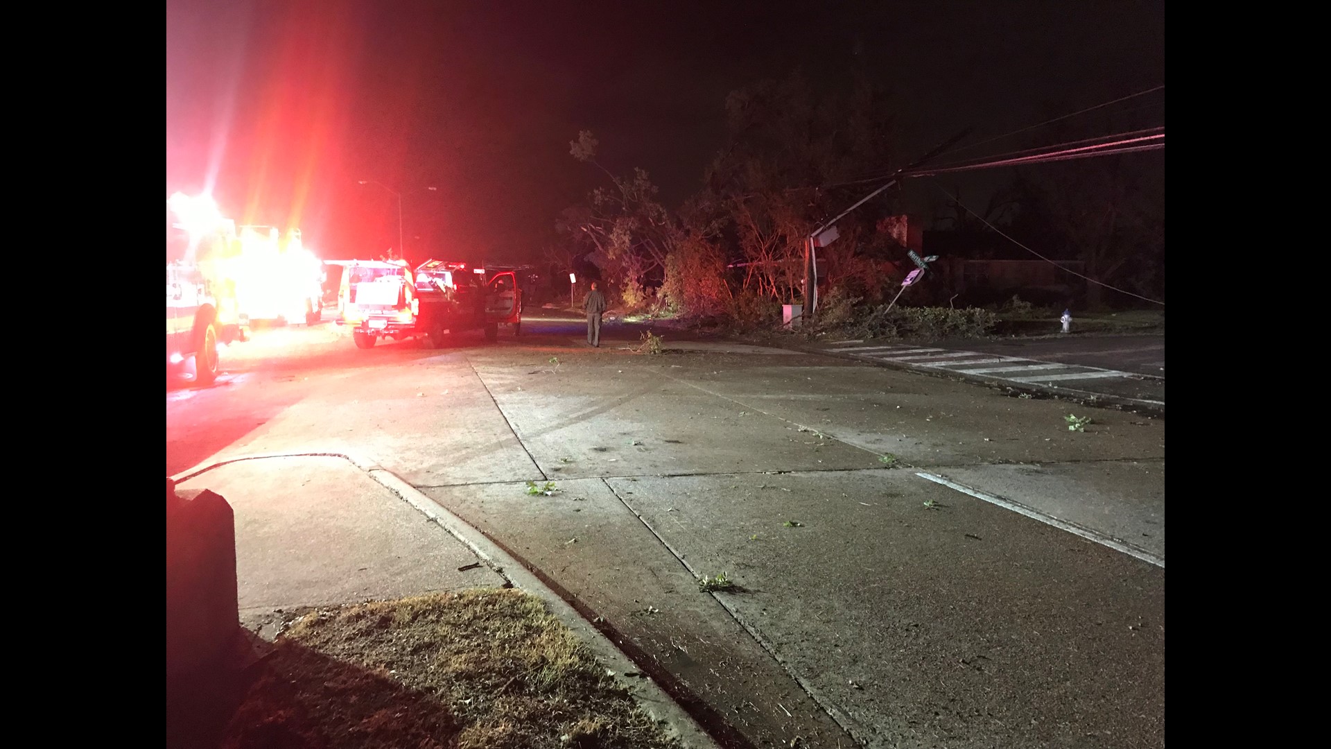 Aerial footage shows storm damage from Dallas to Sachse | wfaa.com