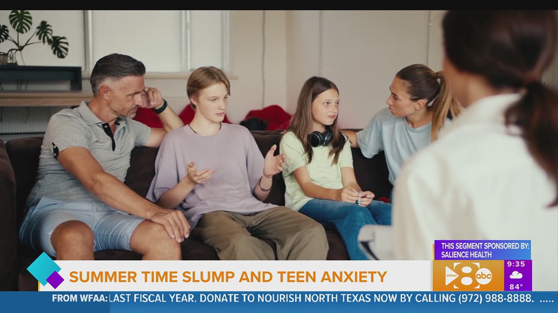 Sponsored: Summer Time Slump and Teen Anxiety | wfaa.com