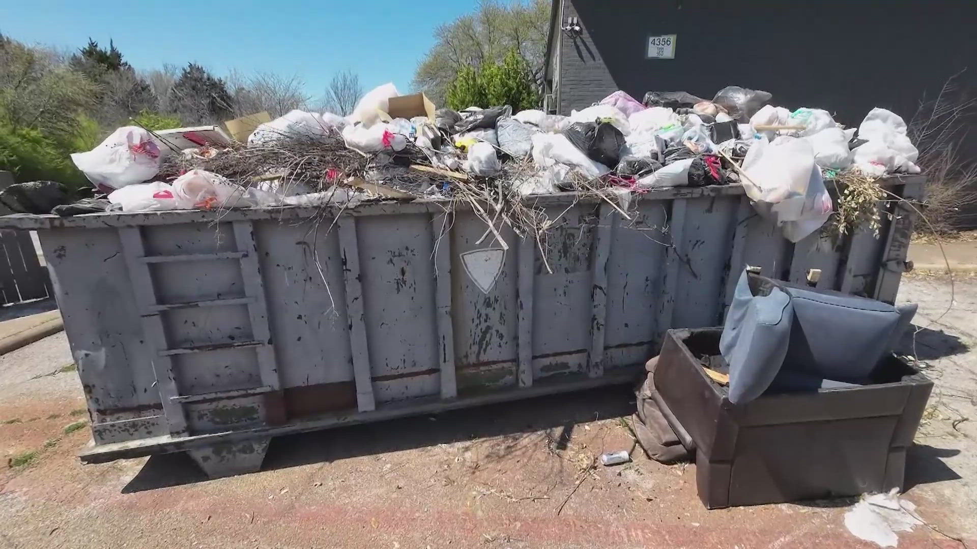 North Texas resident speaks out against uncollected trash 'monster' at ...