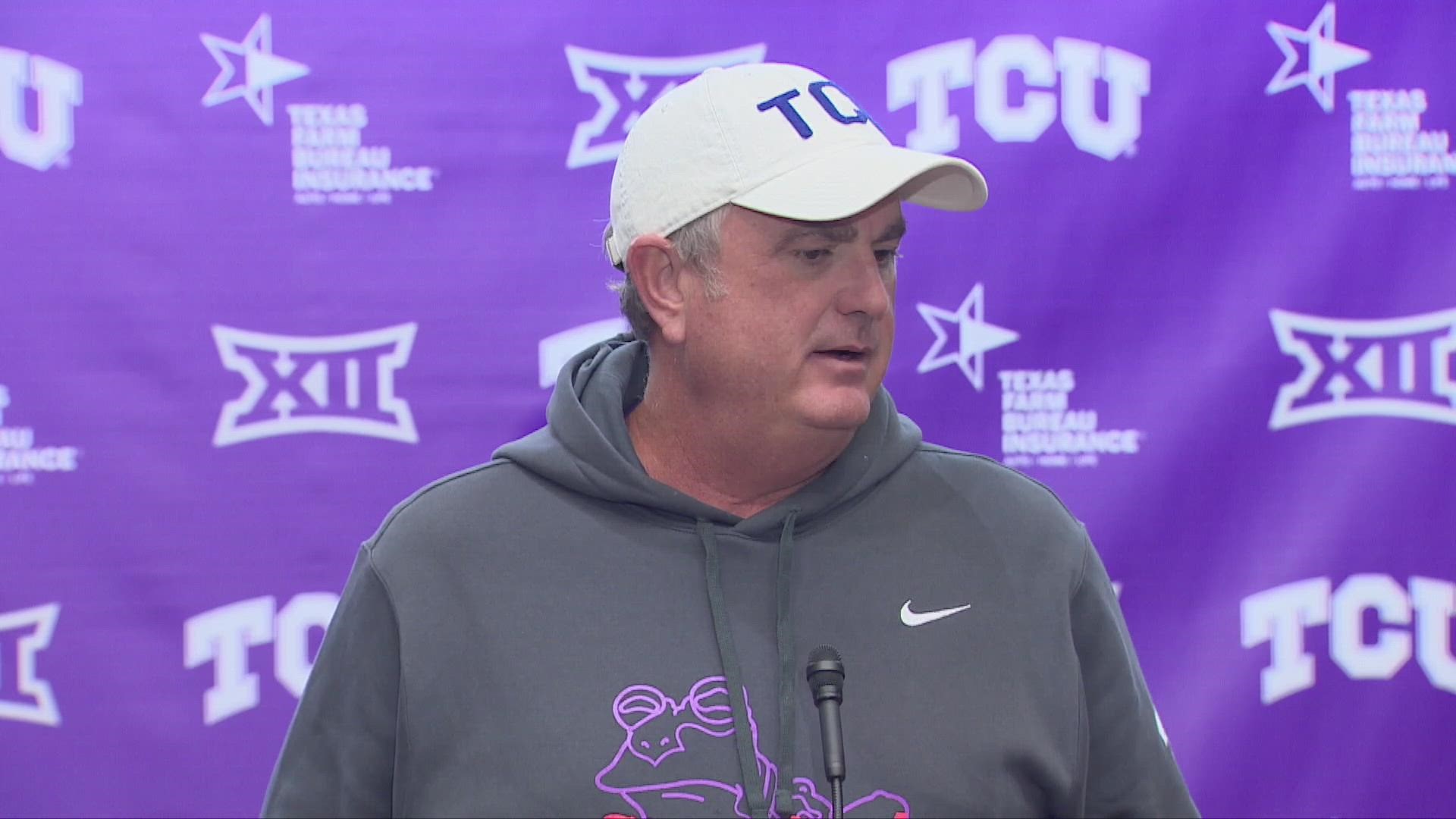 TCU takes its undefeated record to West Virginia | wfaa.com