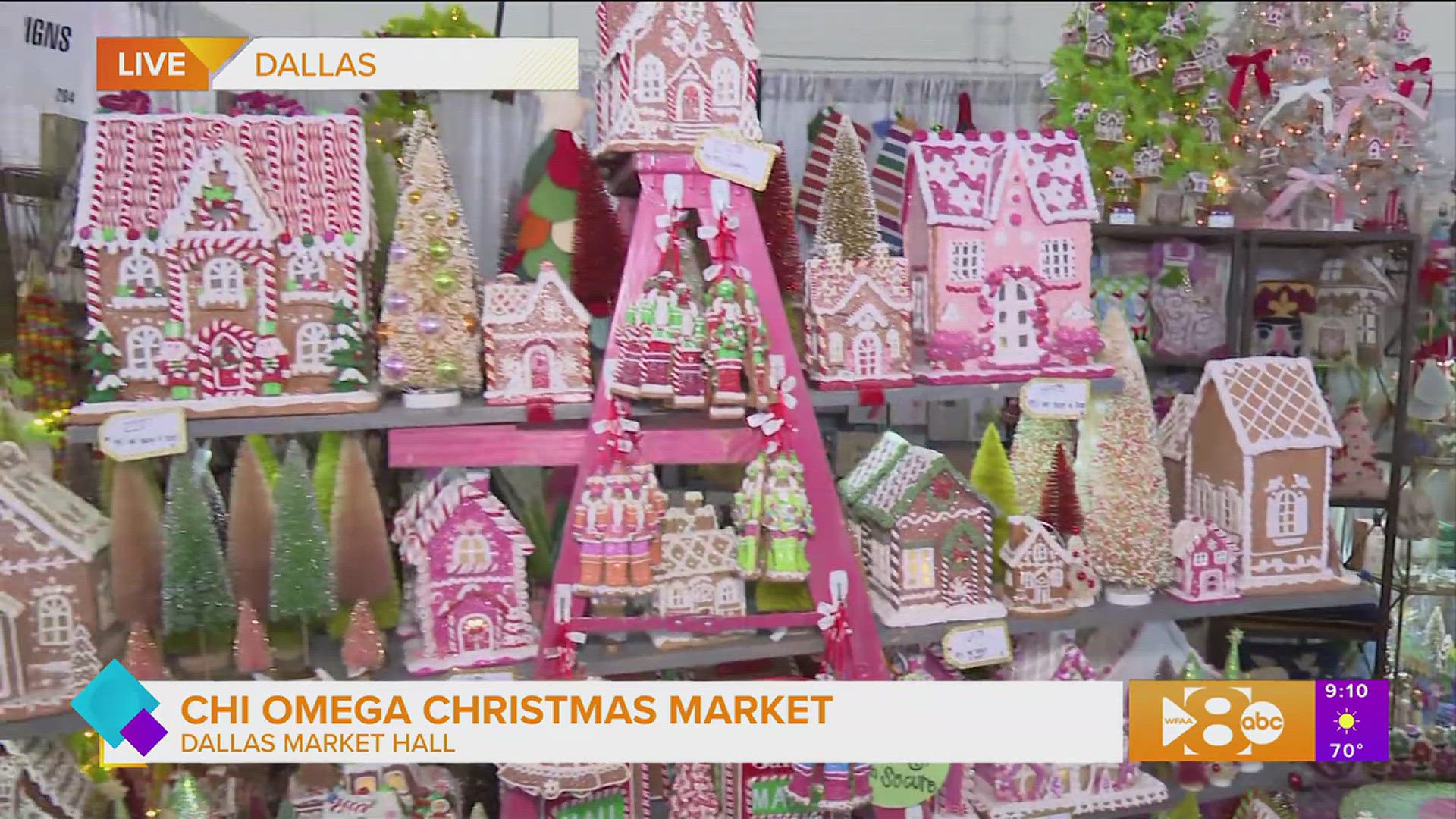 A preview of the Chi Omega Christmas Market | wfaa.com