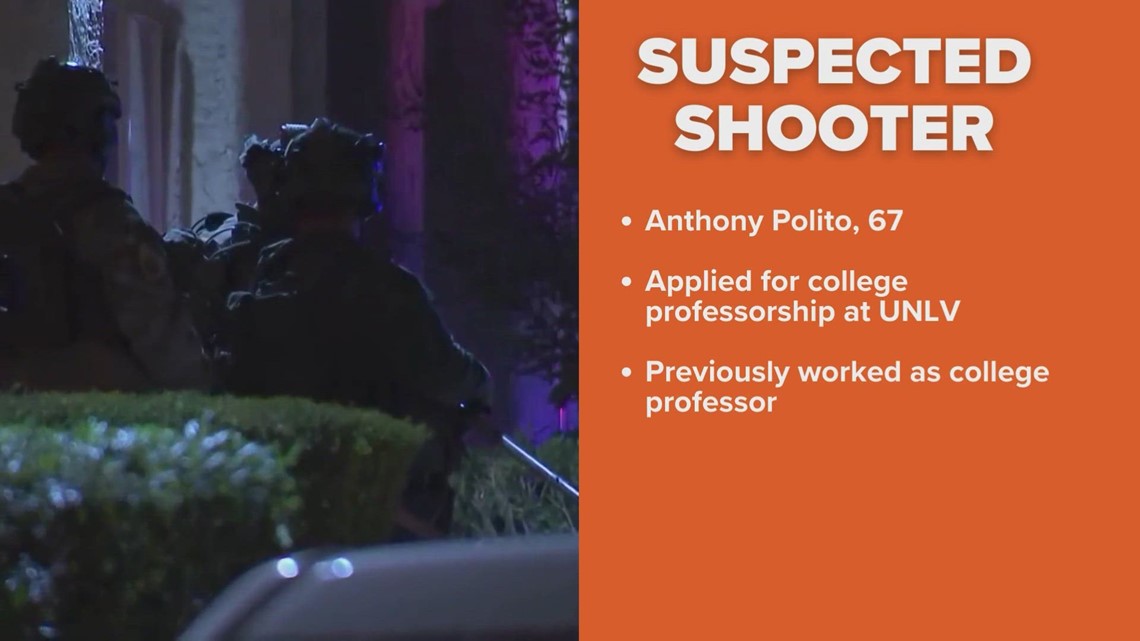 UNLV shooting suspect identified as professor who recently applied for ...