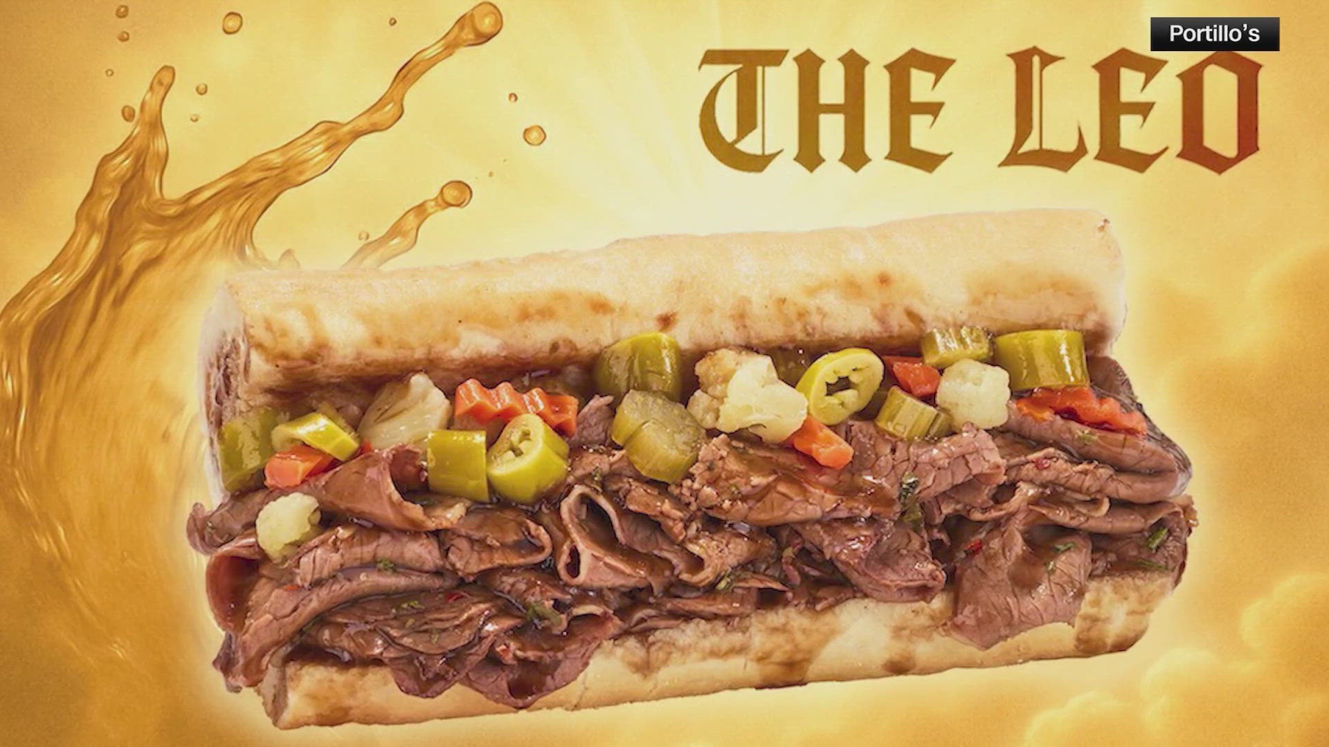 Portillo's unveils new sandwich named after Pope Leo XIV | wfaa.com