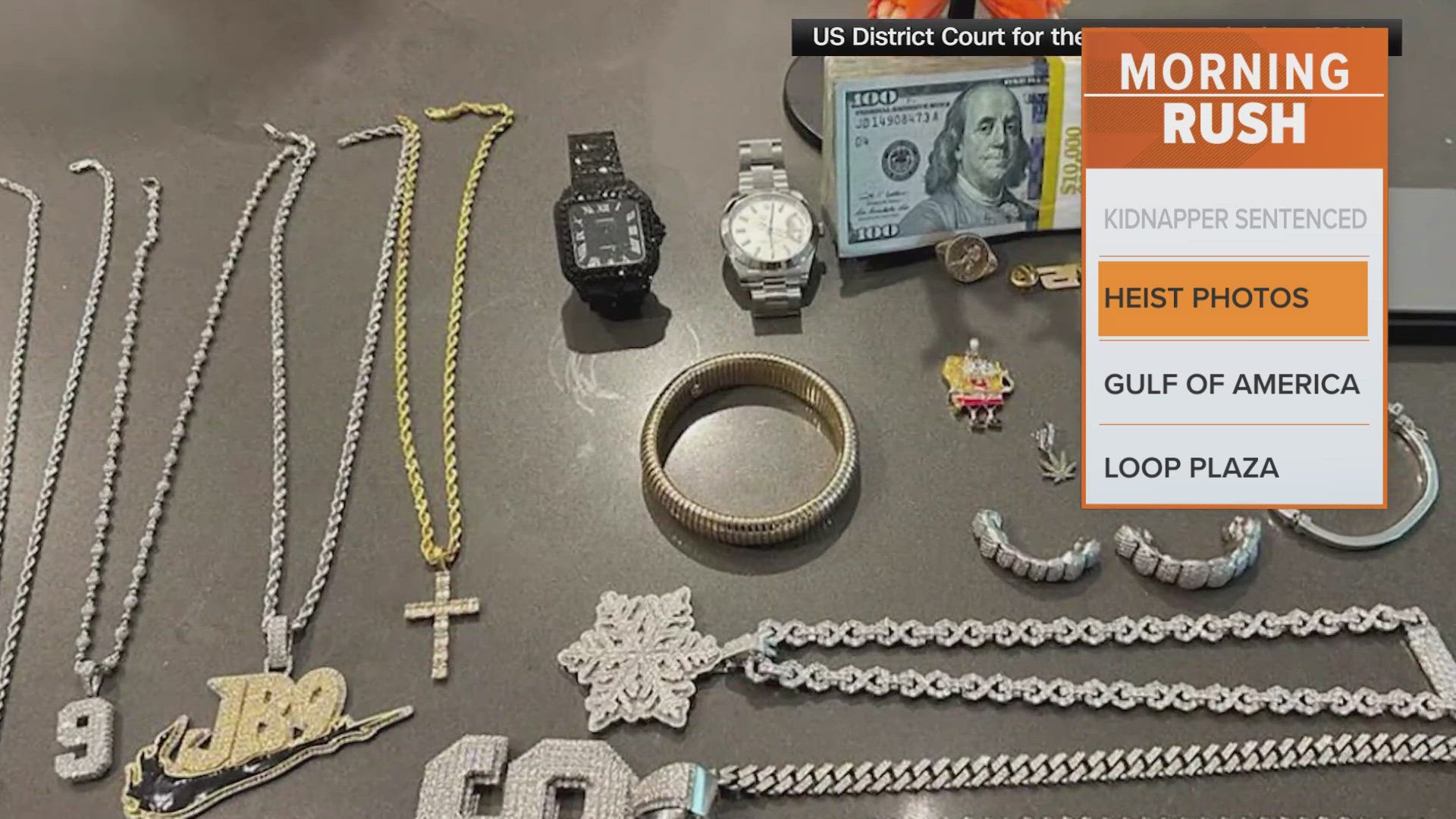 Suspects accused of robbing Joe Burrow pose with his jewelry ...