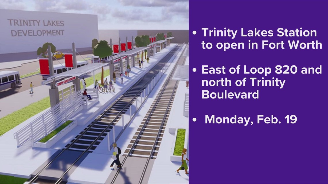 Trinity Railway Express opening new station in Fort Worth | wfaa.com