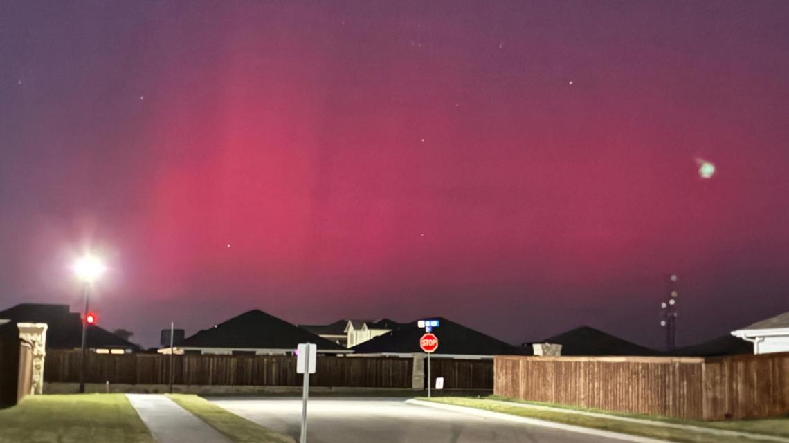 PHOTOS: Northern lights visible in North Texas | wfaa.com