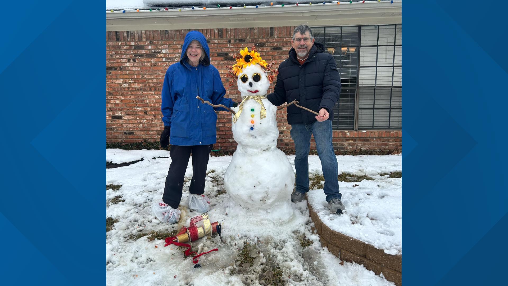 PHOTOS: Meet the snowmen of DFW from the winter storm | wfaa.com
