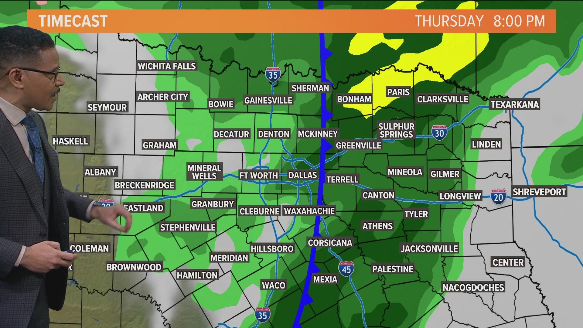 DFW weather: Full forecast ahead of likely severe weather | wfaa.com