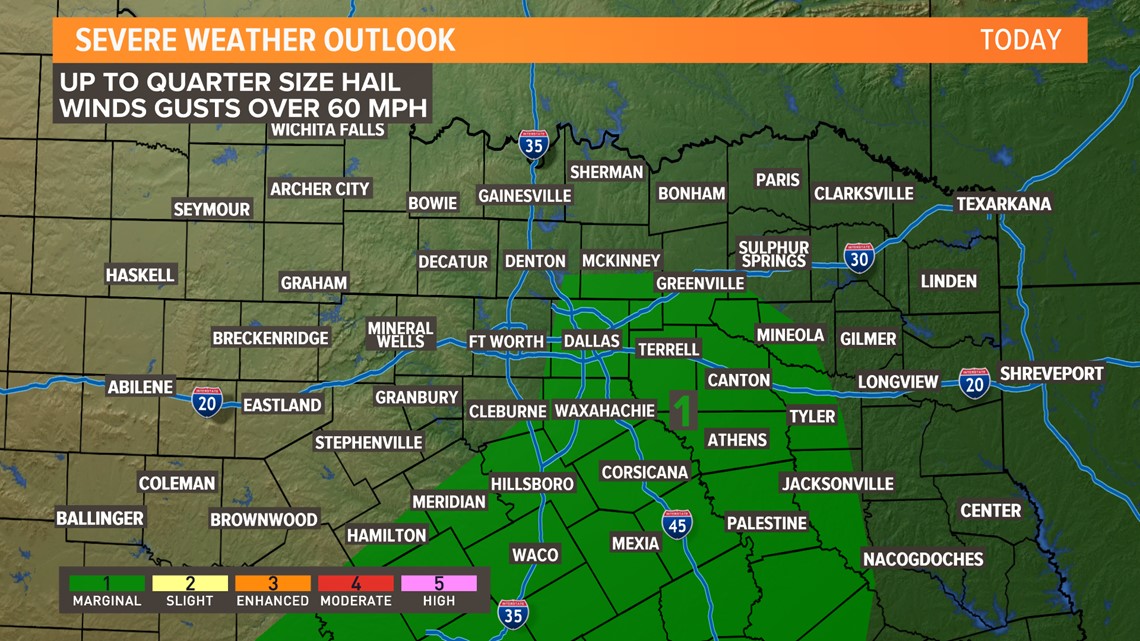 Sunday forecast: Rain and cooler temps | wfaa.com