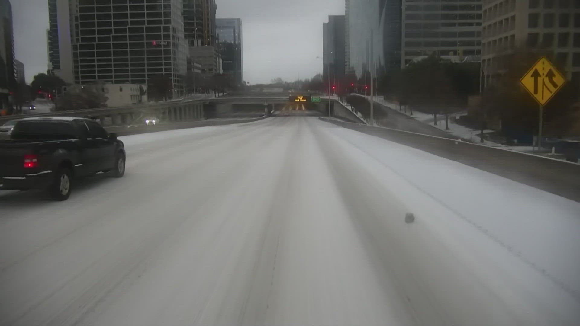 DFW Winter Storm: Monitoring conditions on the roads in Dallas | wfaa.com