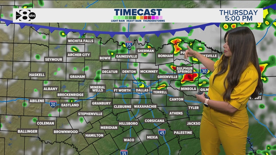DFW Weather: A cold front arrives in North Texas before Labor Day ...