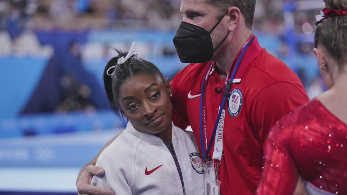 Simone Biles withdraws from all-around gymnastics competition at Tokyo ...
