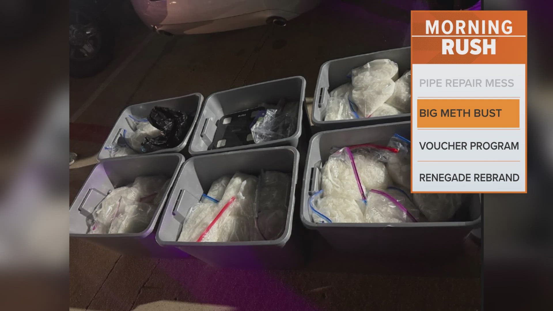 Dallas Police seize over 300 pounds of meth | wfaa.com