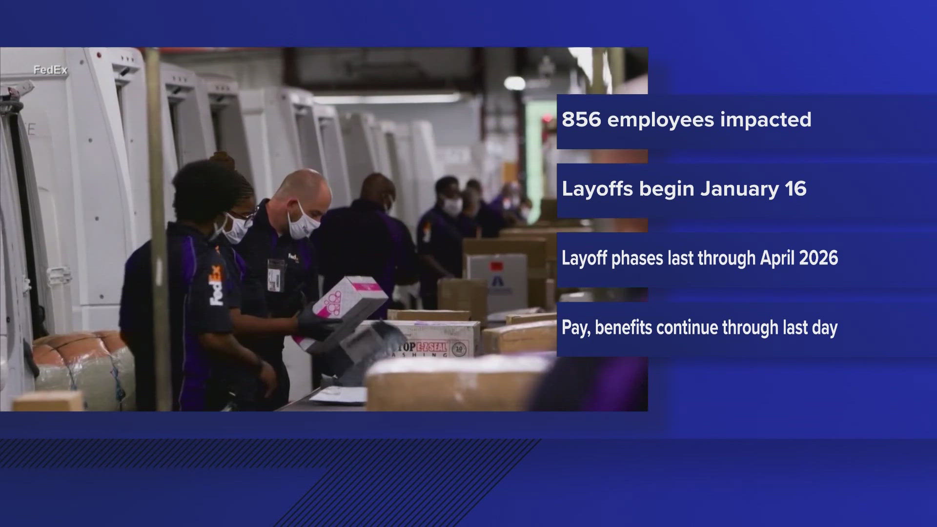 FedEx 'discontinuing operation' of a North Texas facility, will lay off ...