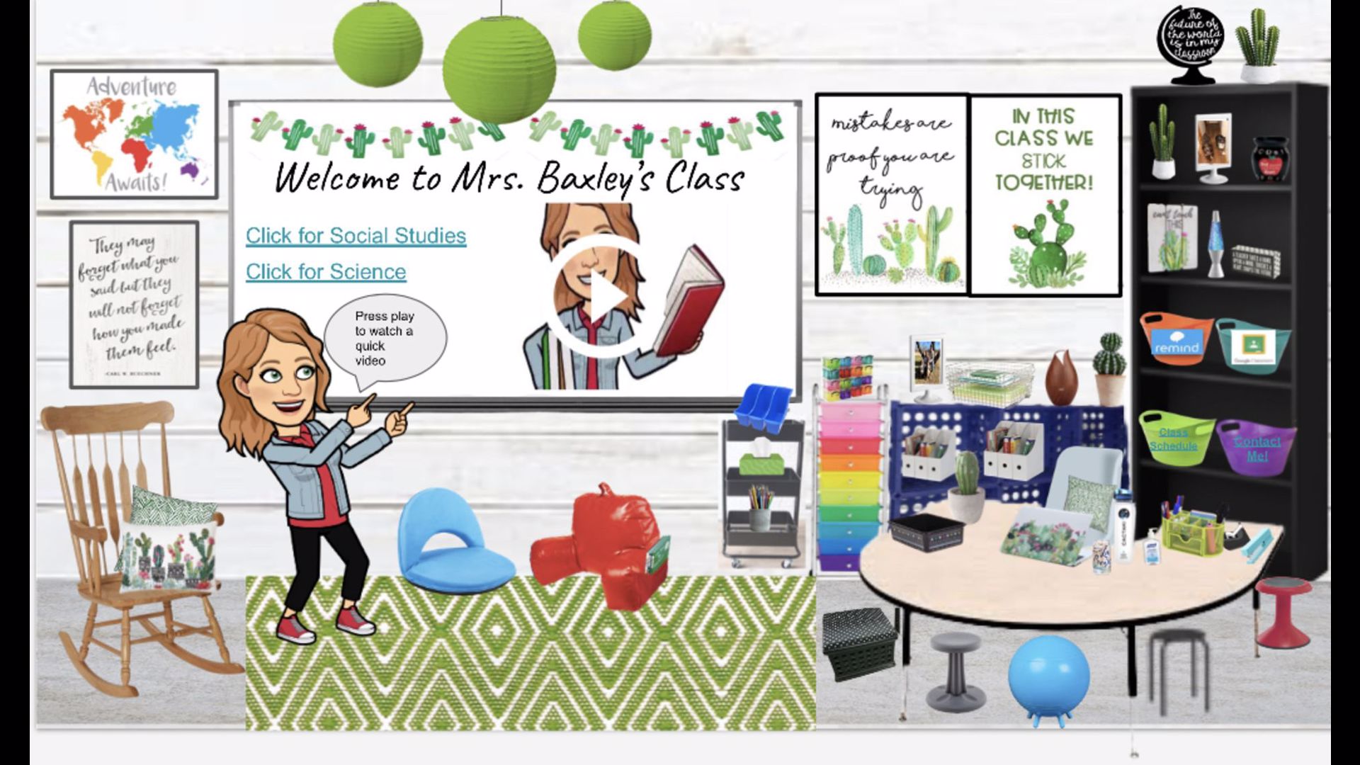 Bitmoji virtual classrooms from teachers around North Texas | wfaa.com