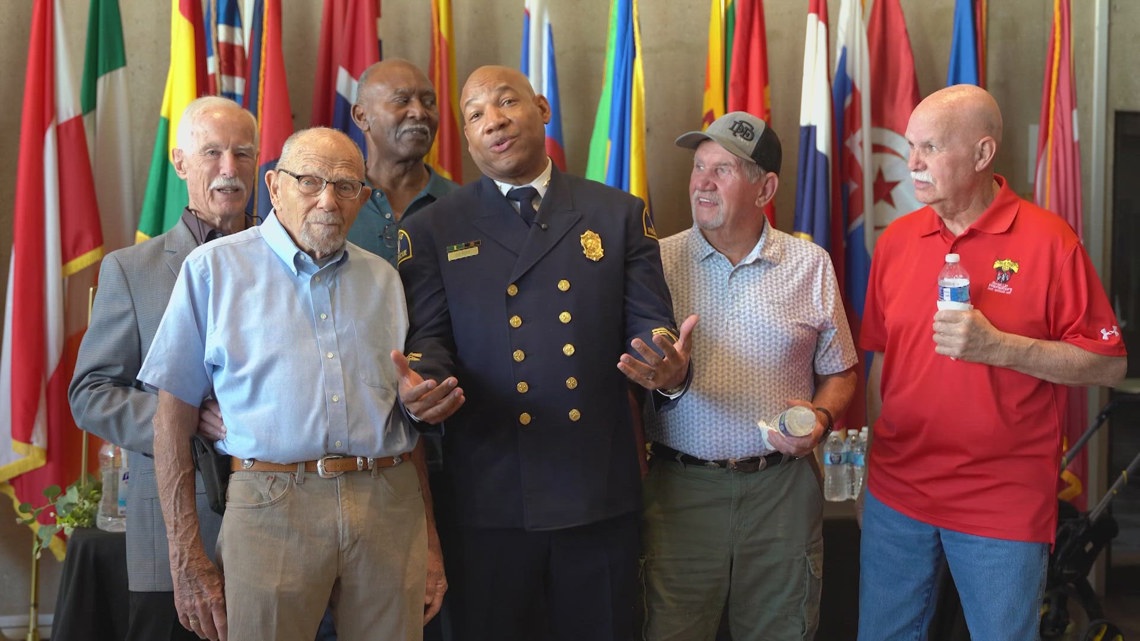 How one childhood encounter changed a Dallas firefighter's life | wfaa.com