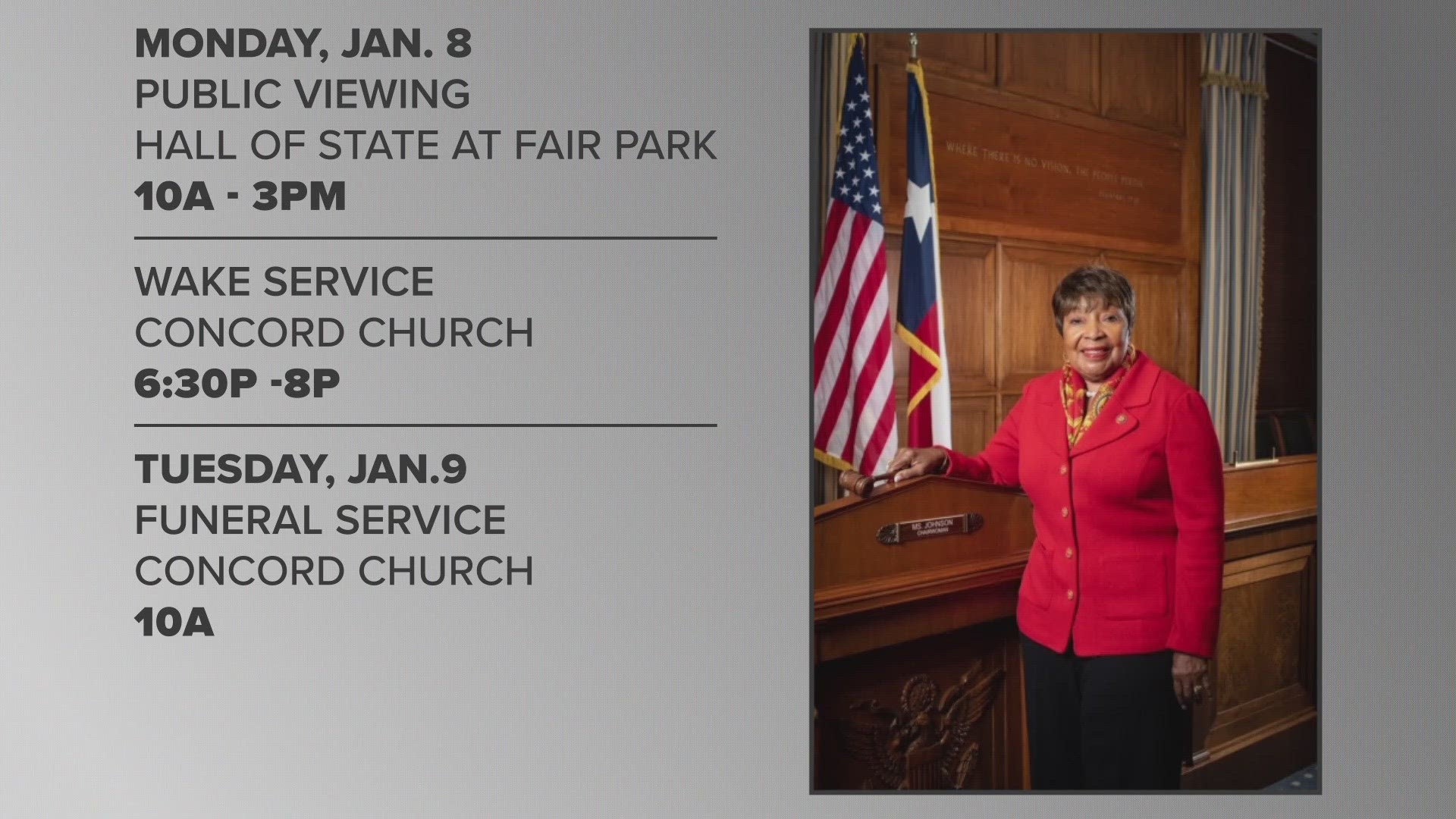 Biden to attend Dallas services for Eddie Bernice Johnson | wfaa.com