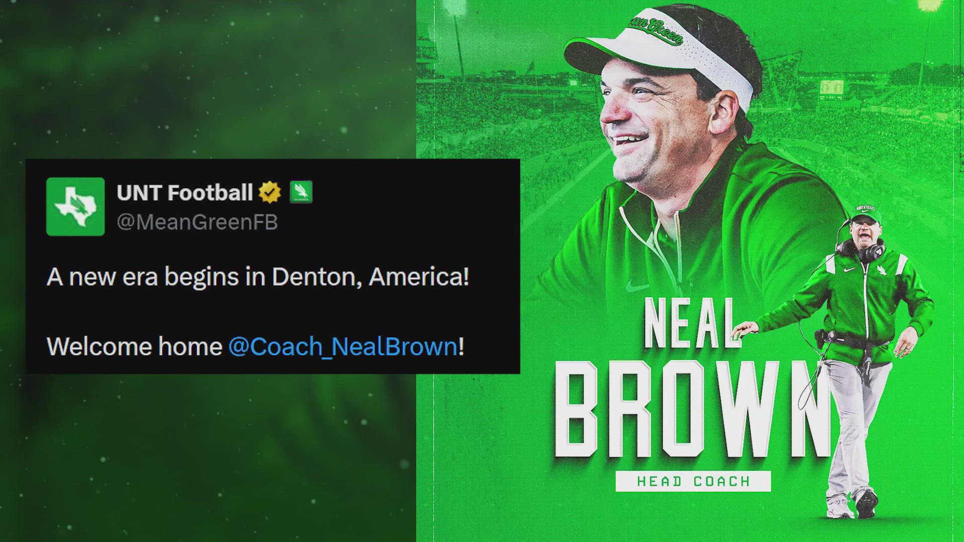 UNT hires Neal Brown as head football coach after Morris' departure | wfaa.com