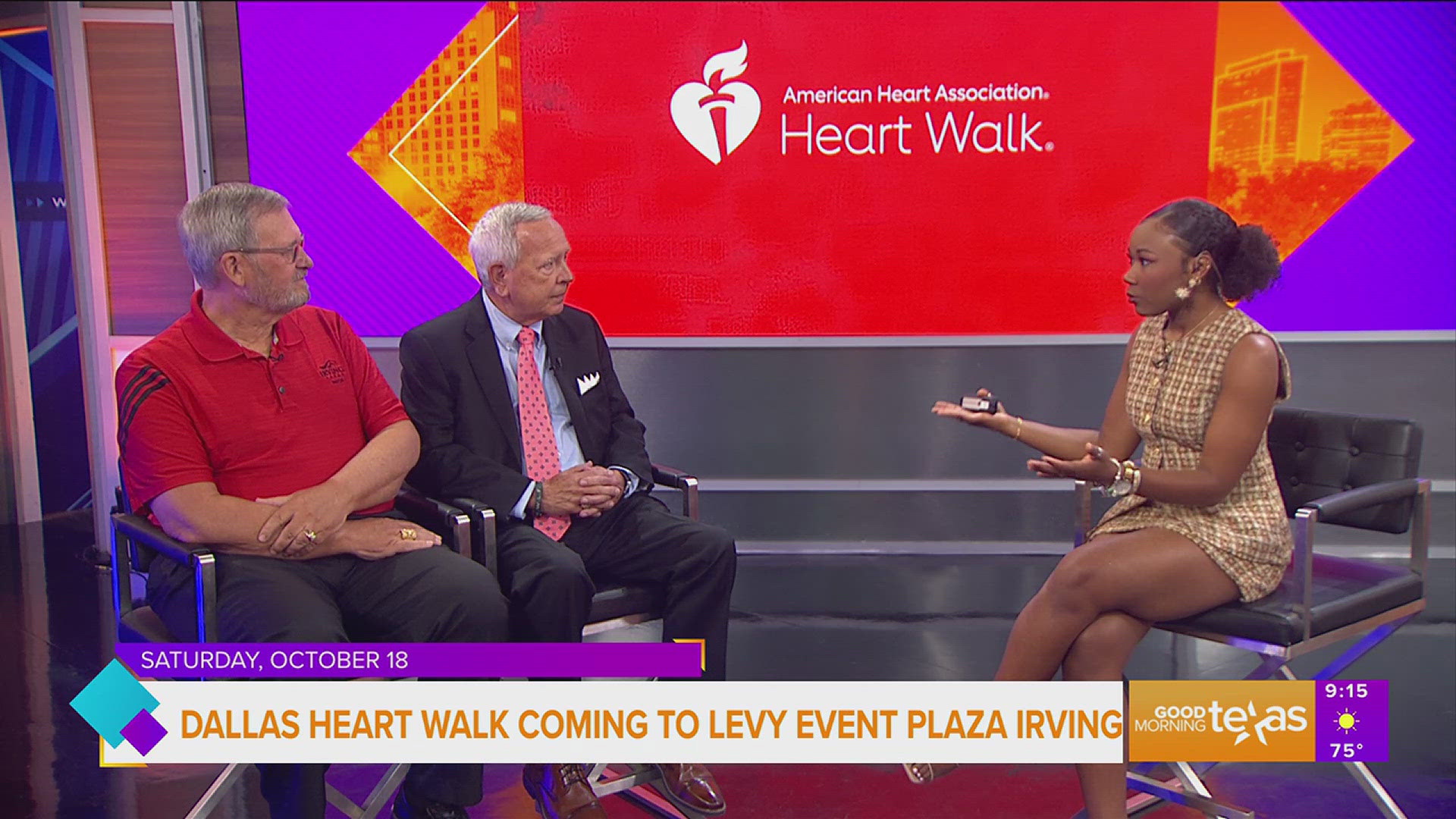 Dallas Heart Walk Coming to Levy Event Plaza Irving | wfaa.com