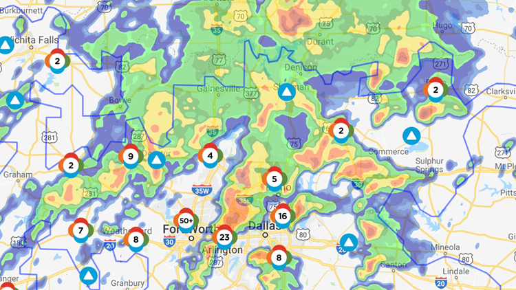 Txu Power Outage Map Dallas - Map