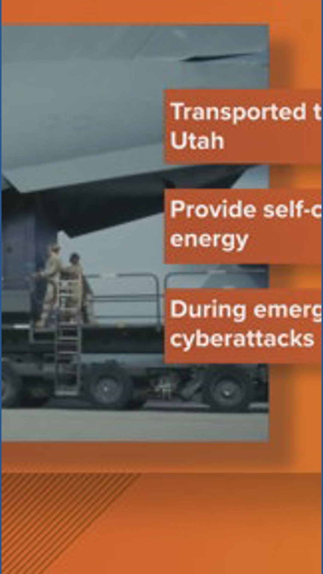 US military transports a nuclear reactor by air for the first time ...