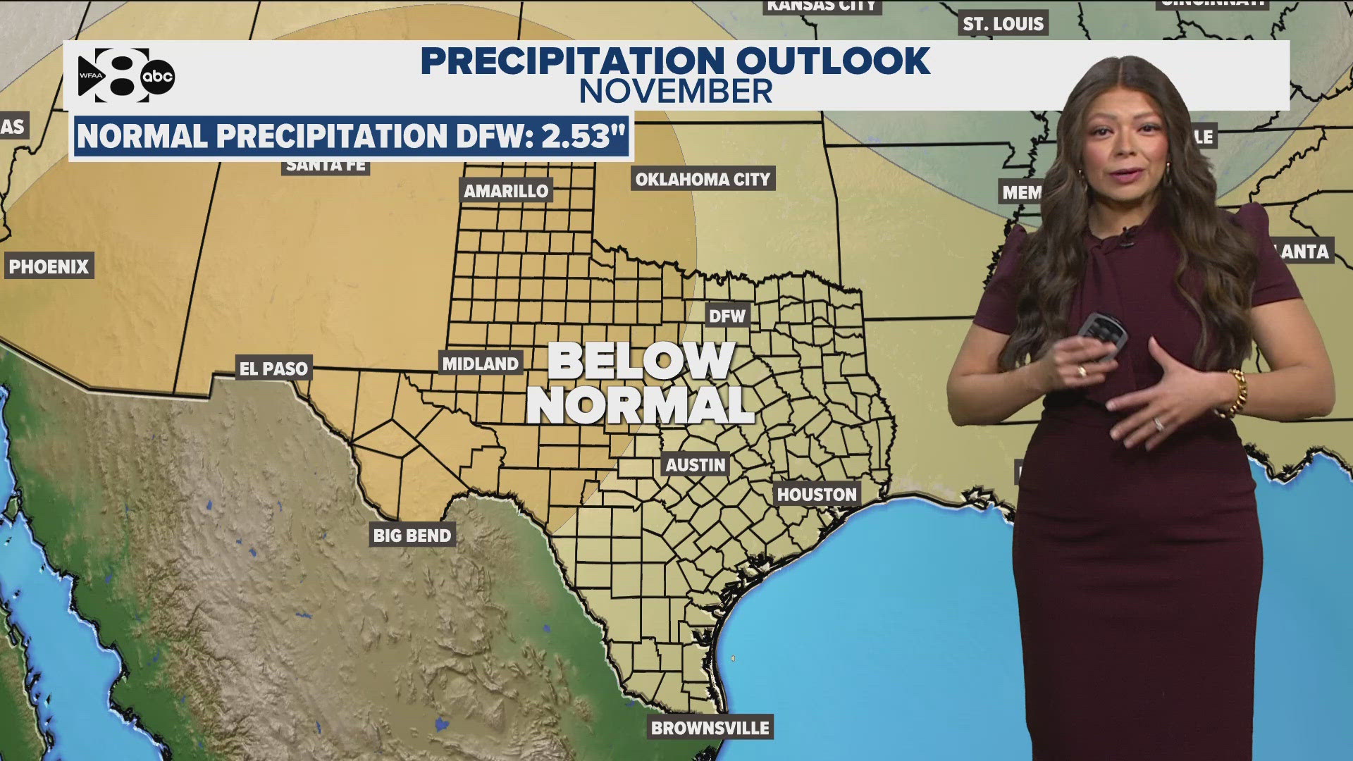 Happy November! Here's what weather to expect this month | wfaa.com