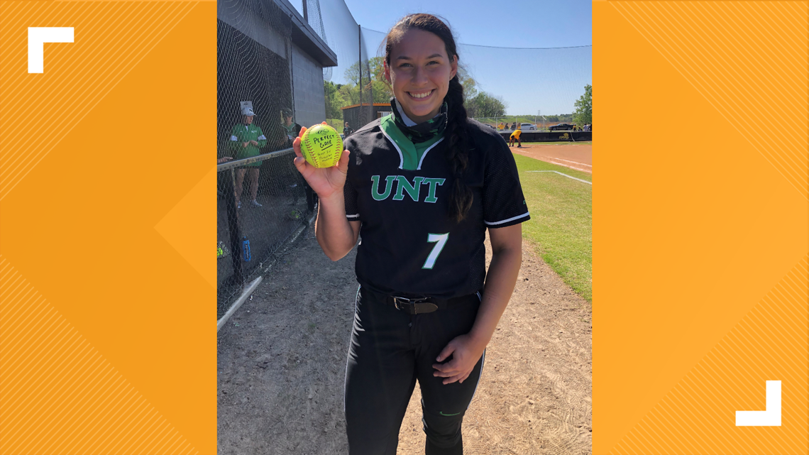 In a league of her own: UNT softball pitcher reflects on Sunday's ...