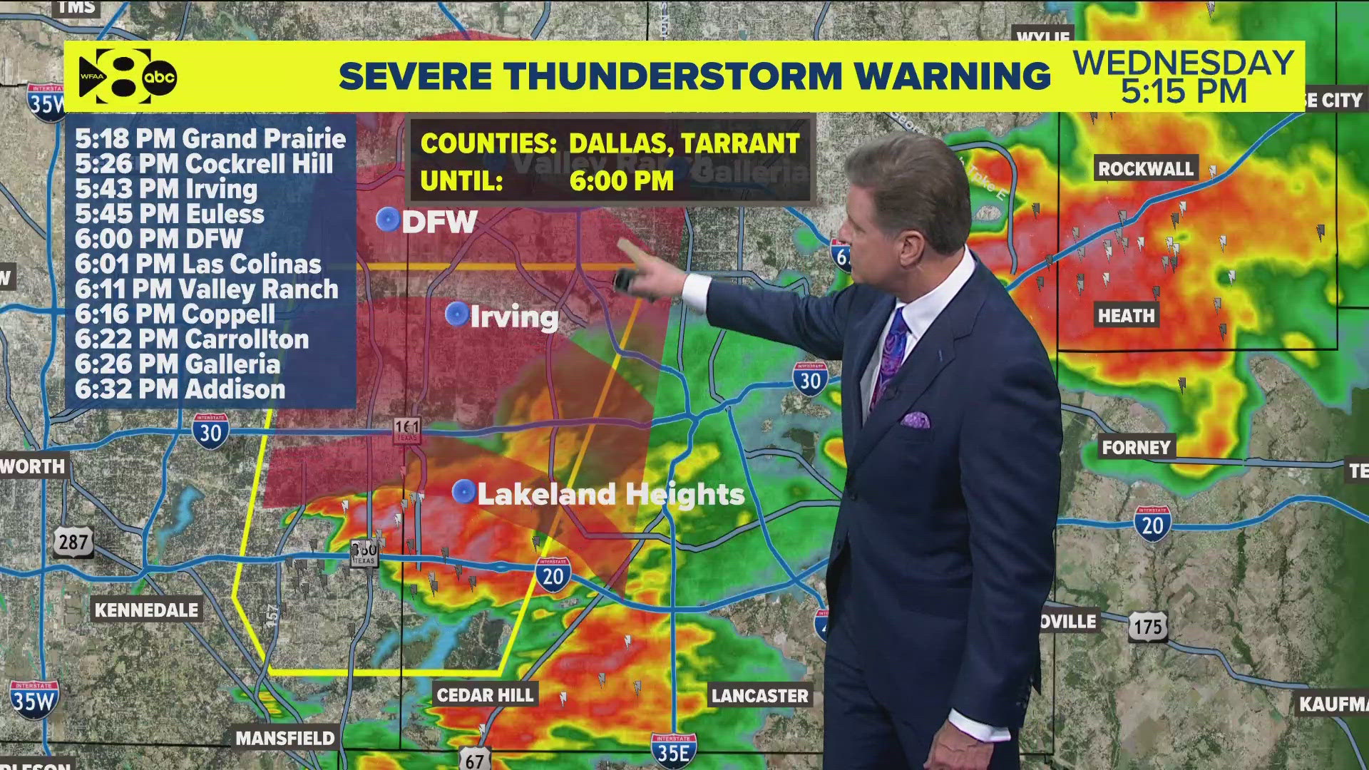 DFW Weather: Numerous thunderstorm chances begin this week. Here's the ...