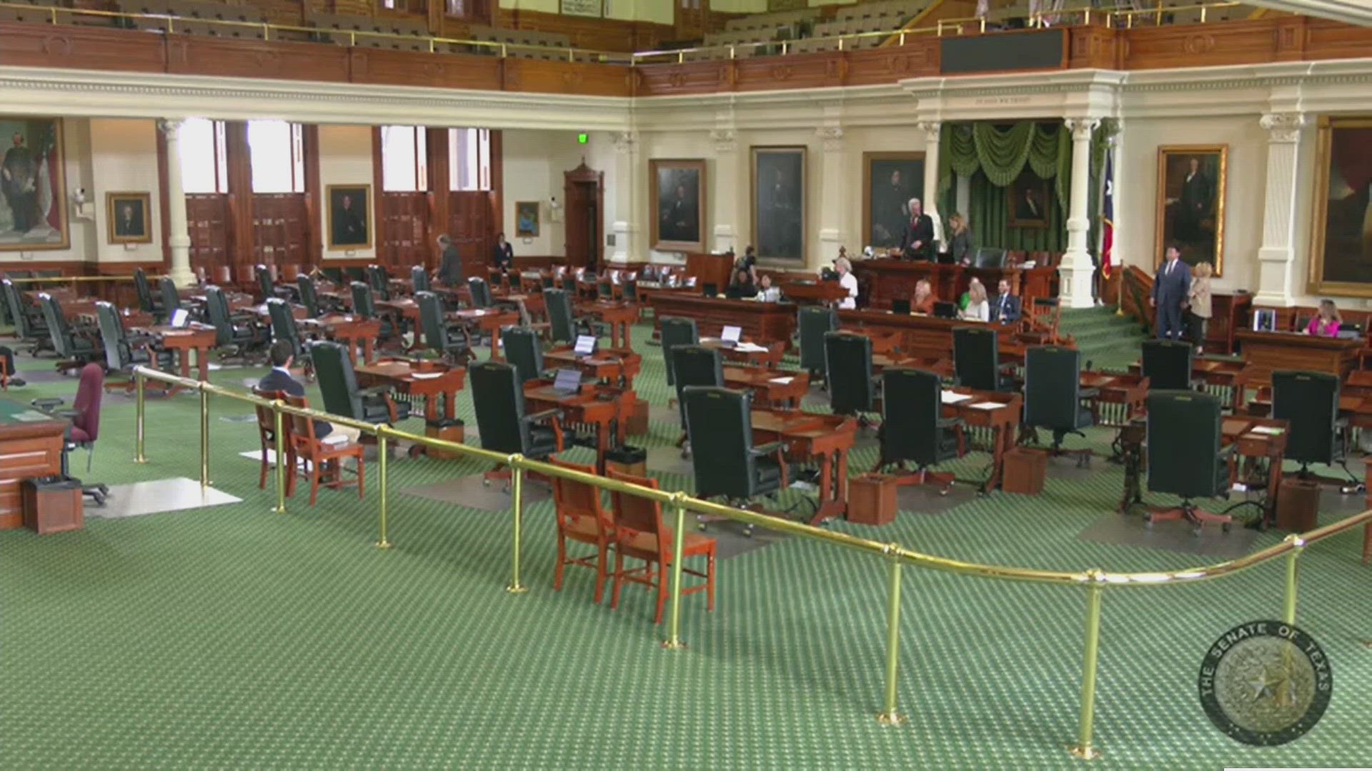 SAPD officers shown wearing Donald Trump hats with candidate | wfaa.com