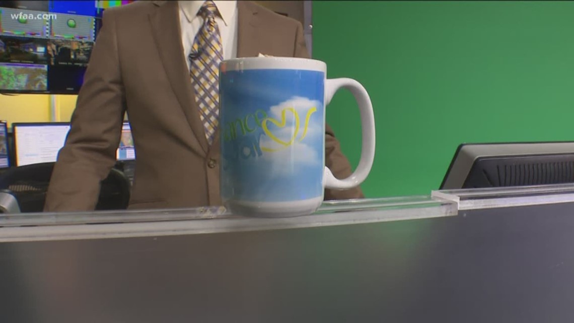 What's up with Greg Fields' cup? Chance to Soar | wfaa.com