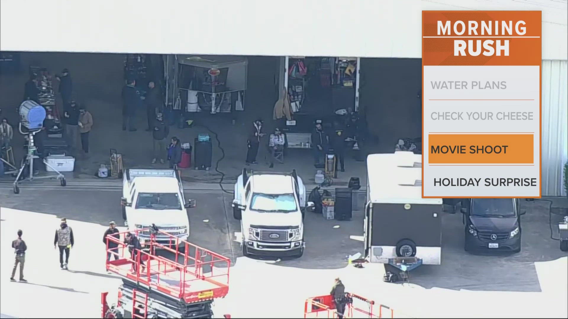 Fort Worth's Meachum airport turned into a movie set ysterday | wfaa.com