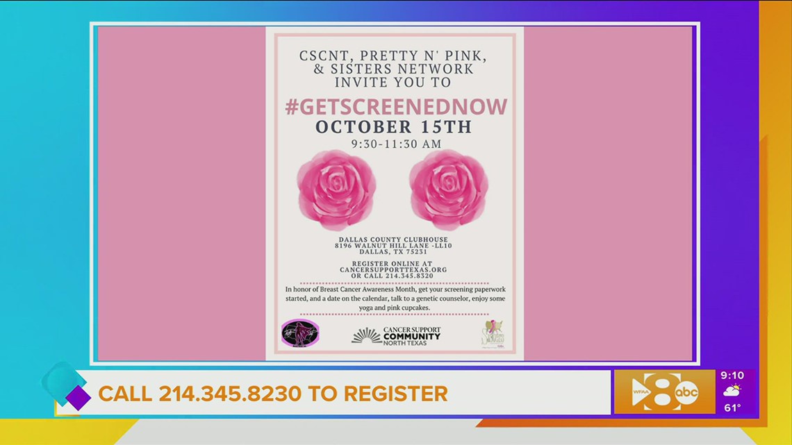 Get Screened Now initiative - Preventative care during October | wfaa.com