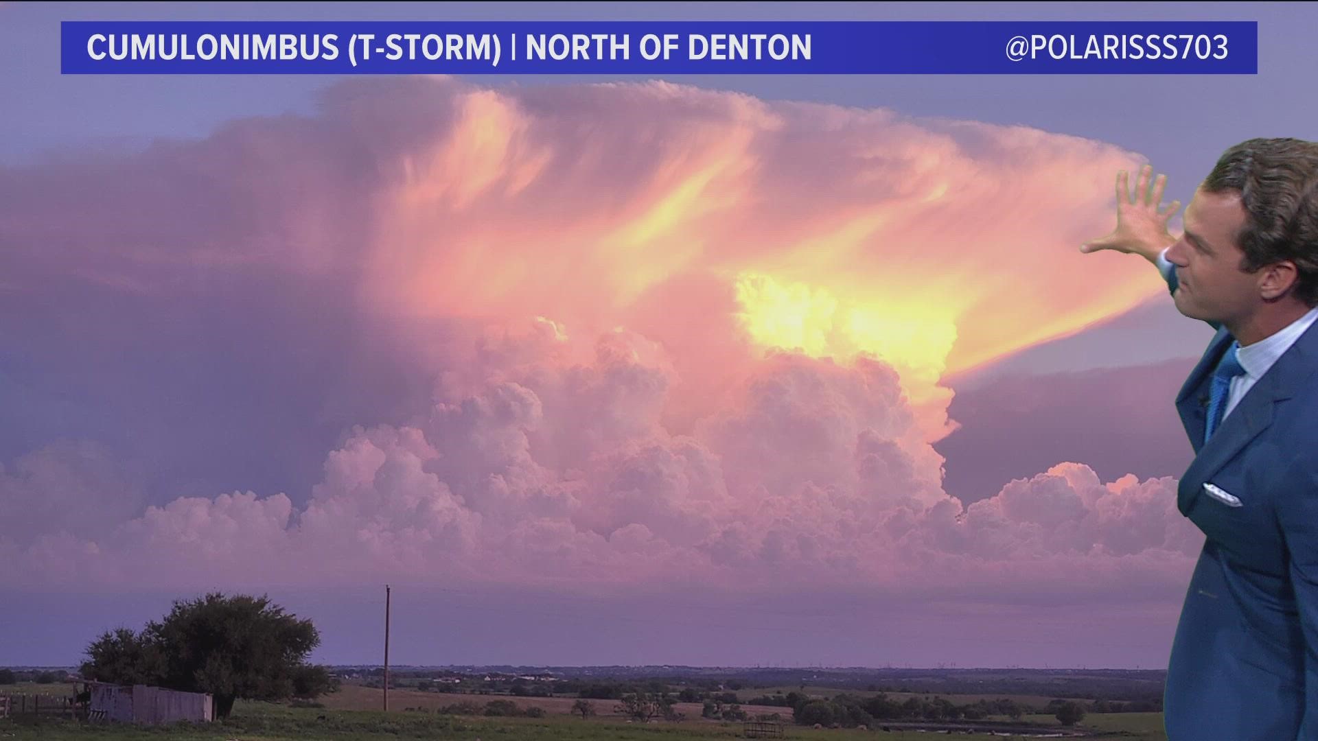 DFW weather: Very photogenic storms seen in North Texas on Monday ...