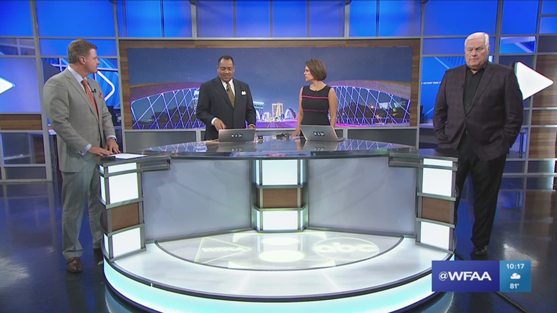 Dale Hansen becomes emotional after surprise portrait of childhood best ...