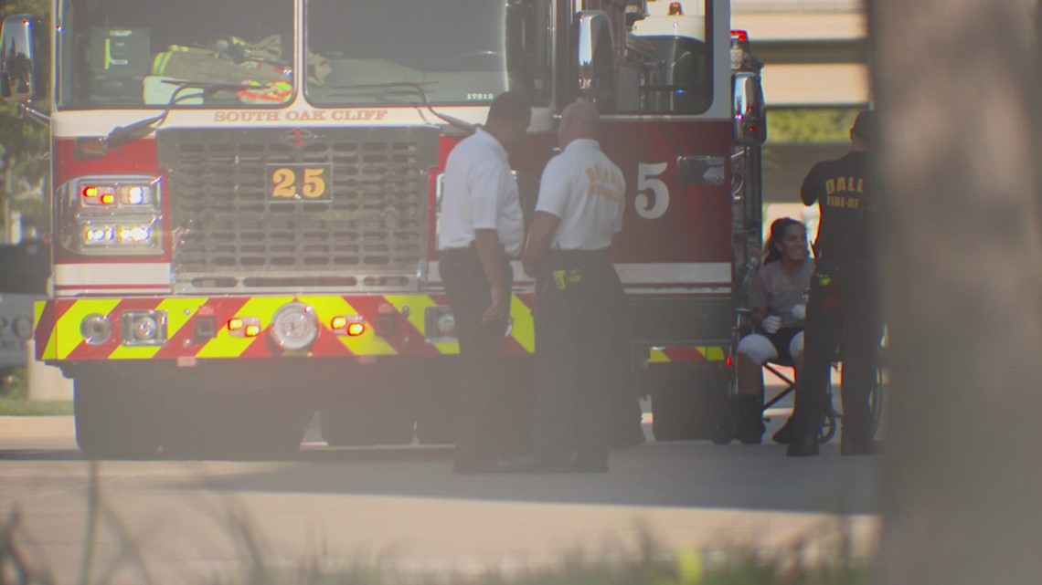 Dallas firefighter injured in apartment explosion is headed home from ...