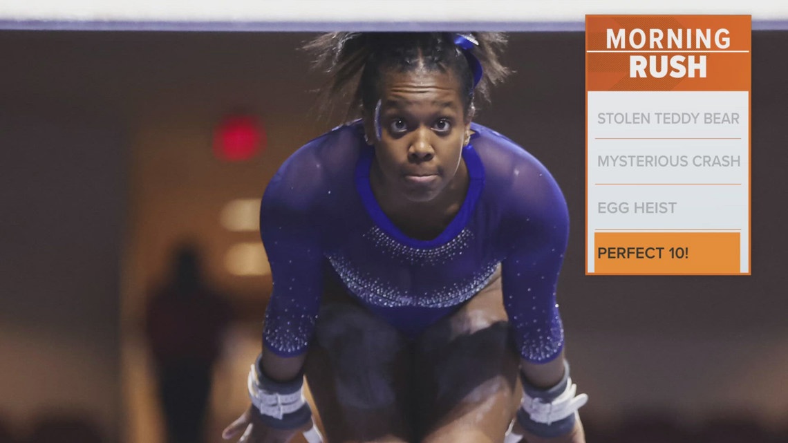 Texas gymnast makes perfect ten history | wfaa.com